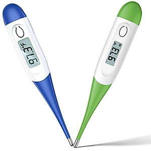 Bundle of Digital Thermometer for Adults, Digital Oral Thermometer