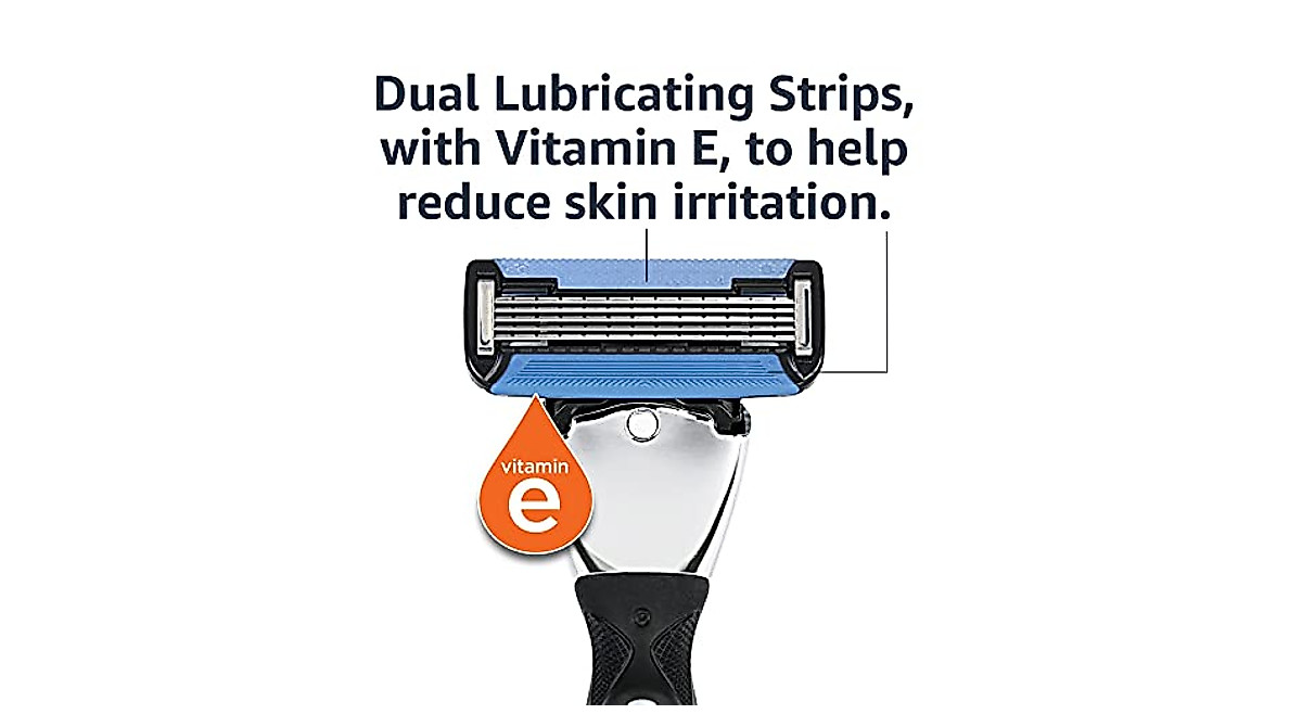 Amazon Basics 5-Blade MotionSphere Razor for Men