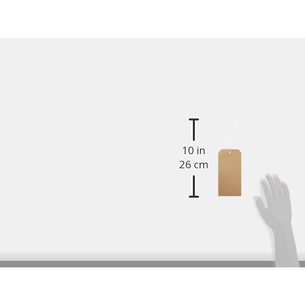 Q-Connect KF01613 Strung Tag 146x73mm Buff (Pack of 1000)