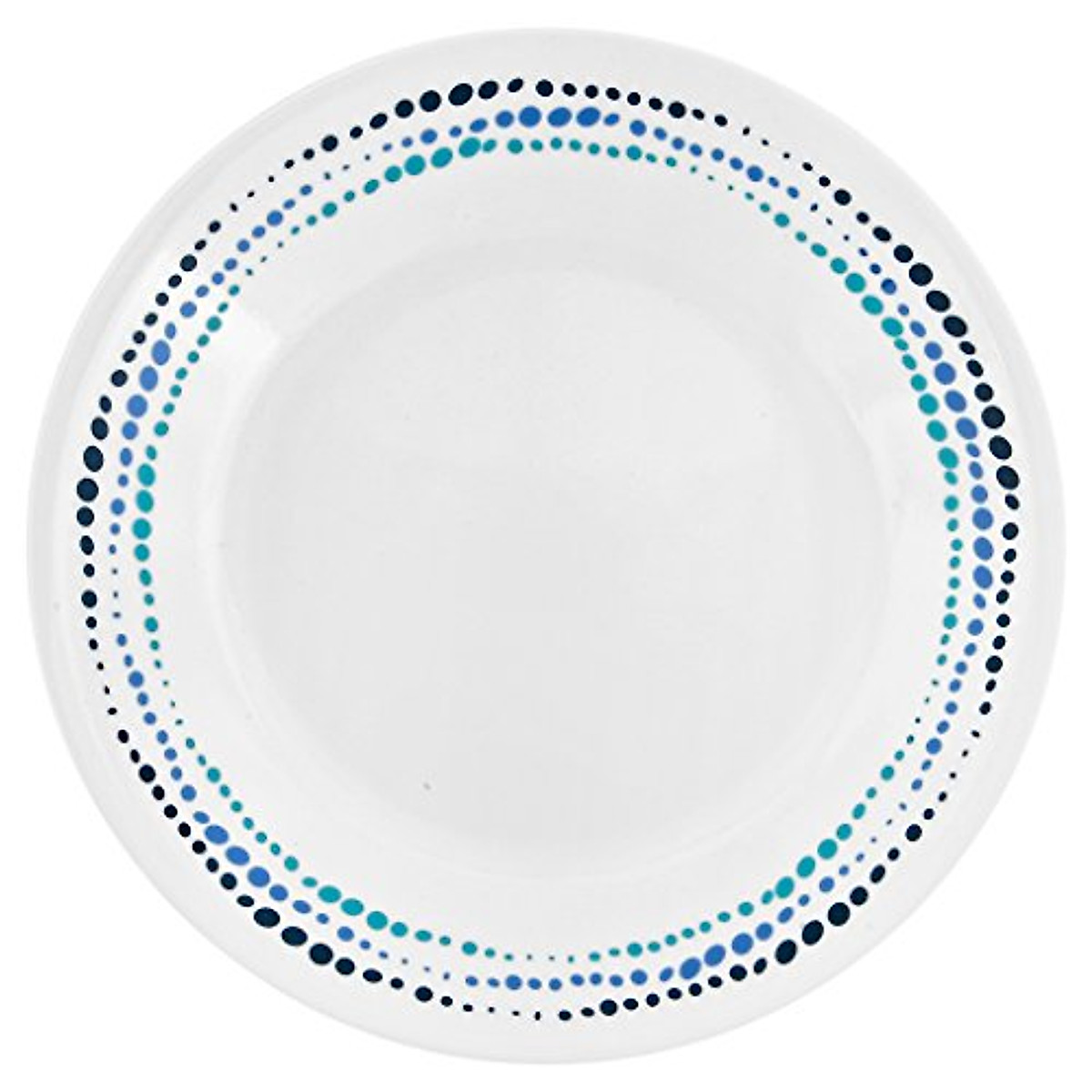 Corelle Livingware 16-Piece Dinnerware Set, Ocean Blues, Service for 4