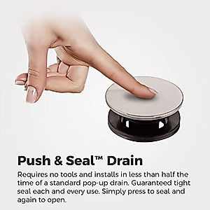 Pfister Willa Bathroom Sink Faucet, 8-Inch Widespread, 2-Handle, 3-Hole, Spot Defense Brushed Nickel Finish, LF049MALGS