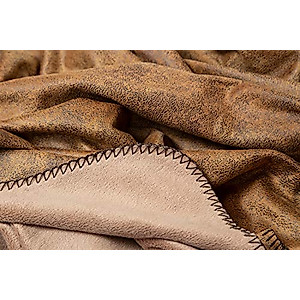 Carstens, Inc JT620 Throw Blanket, Brown
