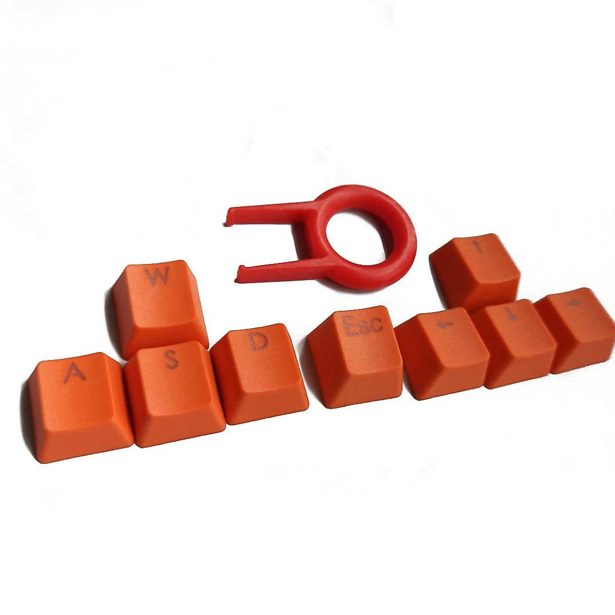 9 Keys PBT Backlit Keycaps WASD/ESC/Direction With Key Cap Puller For MX Switches Mechanical Keyboard keycaps set custom percent puller anime Keyboard key caps cover Gaming spacebar mechanical Wired