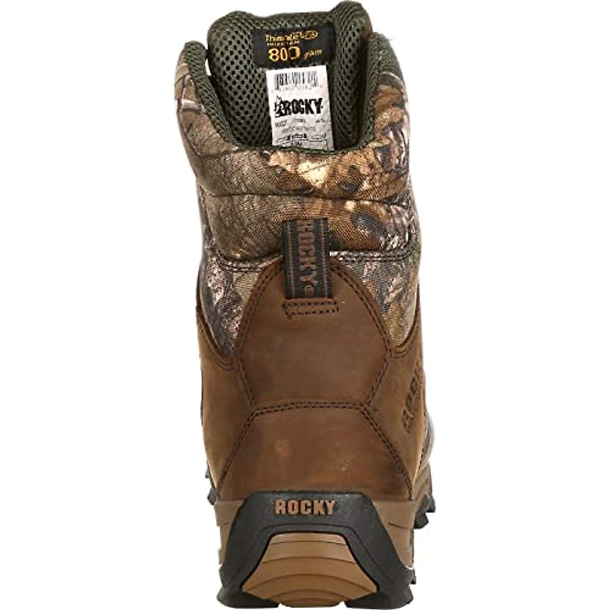 Rocky Retraction Waterproof 800G Insulated Outdoor Boot Size 12(M)