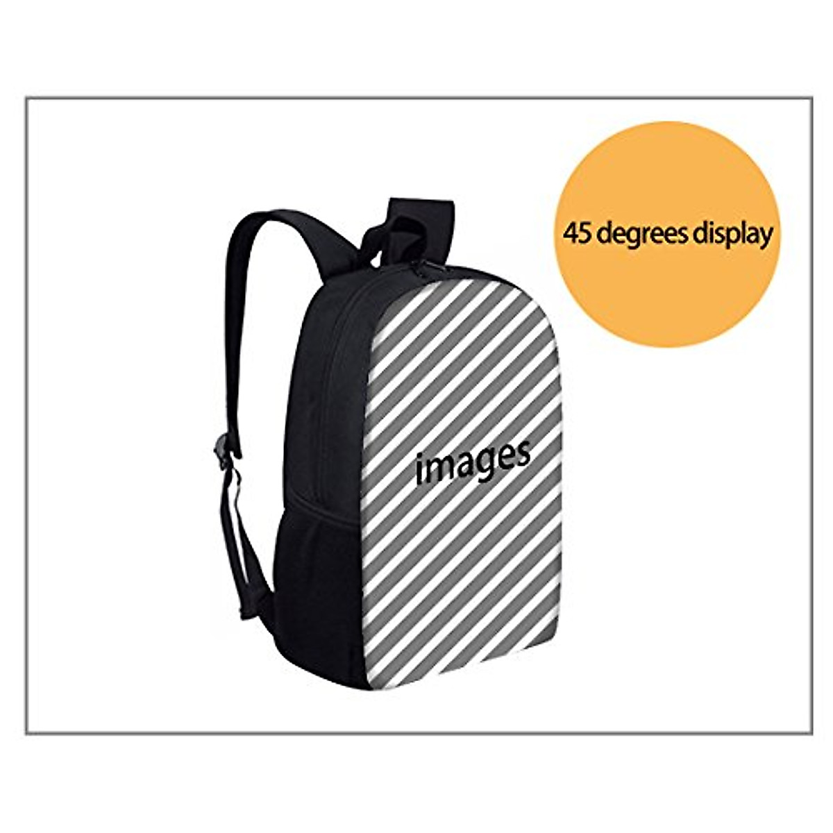 Beauty Collector Dalmatian School Backpacks Dog Print for Elementary Students, Casual Daypack