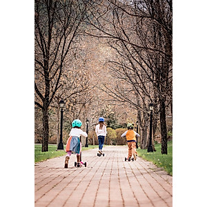 New-Bounce Scooters for Toddlers - 3 Wheel Scooter for Kids with Adjustable Handlebar - The GoScoot MAX is Perfect for Children and Toddlers, Girls and Boys Ages 3-10