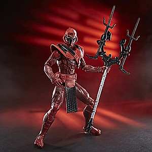 G.I. Joe Snake Eyes Origins Red Ninja Action Figure Collectible Toy with Action Feature and Accessories, Toys for Kids Ages 4 and Up