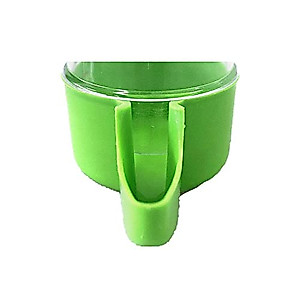 JIAXIAO Bird Feeders,Bird Transparent Dispenser Bottle Cage Feeder Waterer Pigeon Drinkers Water Drinker Drinking Cup Bird Supplies