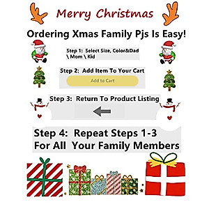 Ekouaer Men Christmas Pajamas Buffalo Plaid Xmas Tree Prints PJ's Long Sleeve Plaid Top with Full Length Pants 2 pieces Sleepwear