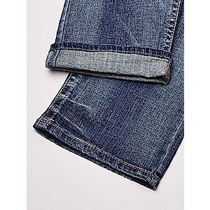 Silver Jeans Co. Men's Zac Relaxed Fit Straight Leg Jeans, Light Indigo, 34W x 32L