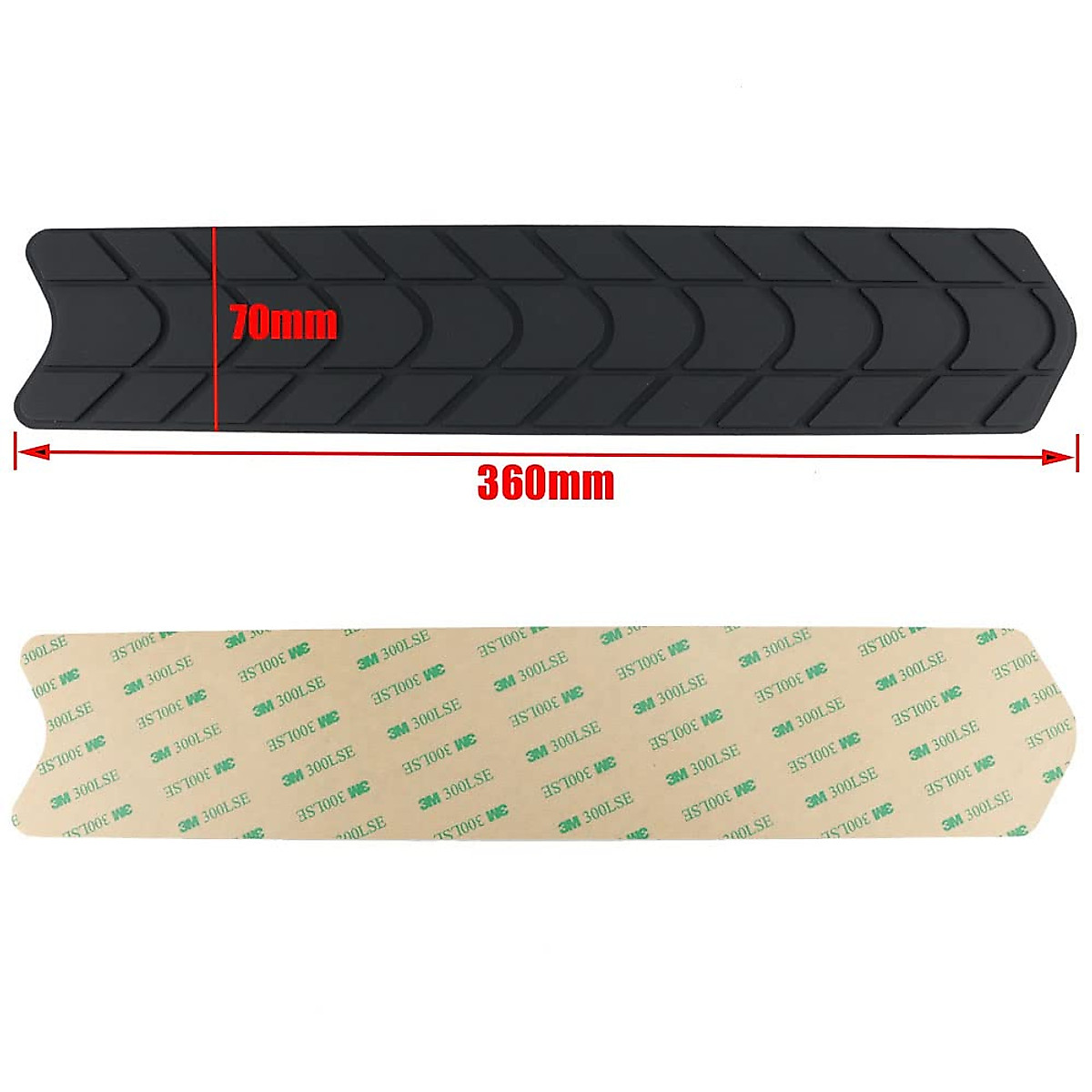 Bike Chainstay Protector, Road Bike Frame Protection, Chain Stay Pad, Bicycle Frame Chain Silicone Protective Guard Pad for Mountain Bike Road Bike (Frame Protector (Bike underbody Protection))