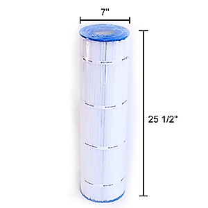 Pool Filter 4-Pack Compatible Replacement for Swim Clear C4500, C4520; Replaces CX875XRE, Unicel C-7489, Filbur FC-1275, & Pleatco PA112 Filter Cartridges