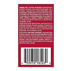 Permanent Hair Color by Revlon, Permanent Black Hair Dye, Colorsilk with 100% Gray Coverage, Ammonia-Free, Keratin and Amino Acids, Black Shades, 11 Soft Black (Pack of 3)