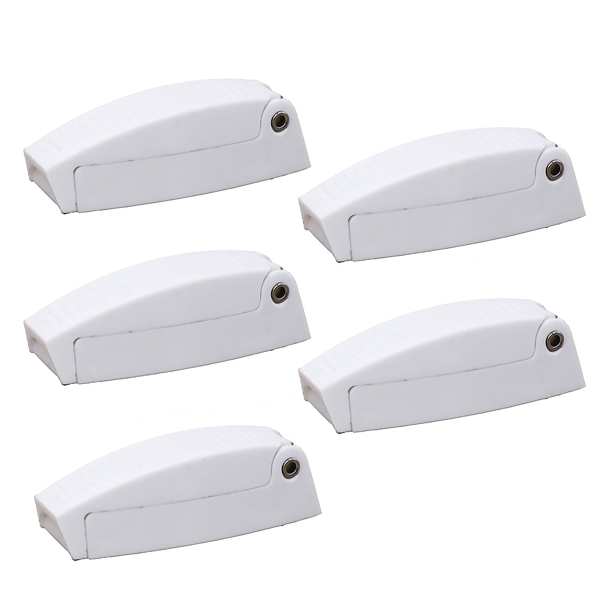 X-Haibei 5 Pack RV Baggage Door Catch Camper Trailer Storage Door Latch Hook Door Holders Travel Room