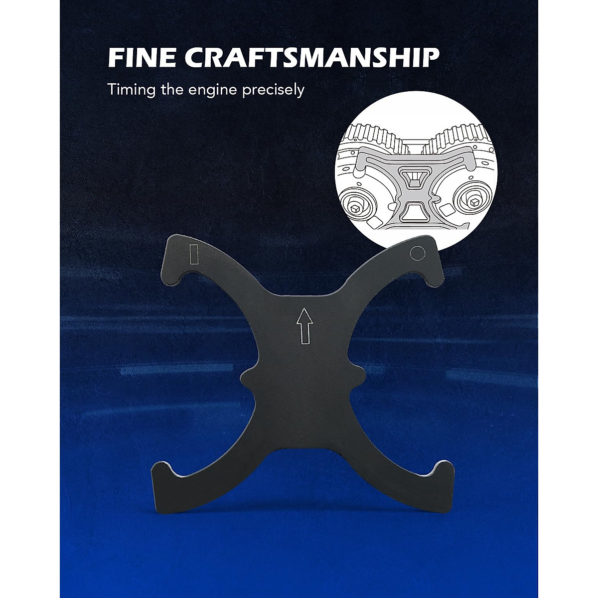 Orion Motor Tech Engine Camshaft Timing Tool Set Alignment Tool Kit Compatible with Ford Fiesta Focus Escape More Volvo S60 S80 V40 V60 V70 VCT Duratec Gas Engines Duratorq Diesel Engines 1993 to 2020