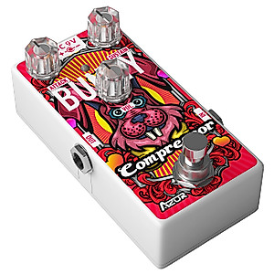 AZOR Compressor Pedal Bunny Low Noise Compression Guitar Effect Pedal for Electric Guitar & Bass True Bypass AP510