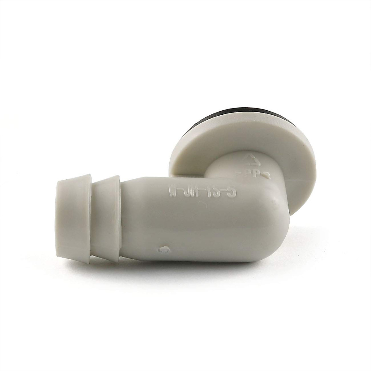 E-outstanding Air Conditioner Drain Connector 2PCS 3/5 Inch AC Drain Hose Elbow Fitting with Rubber Ring for Window AC and Mini Split Units