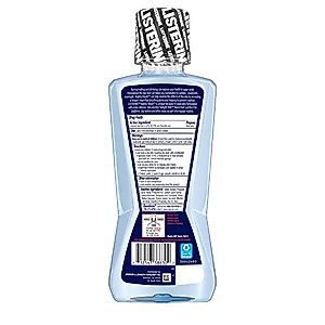 Listerine Nightly Reset Alcohol-Free Anticavity Nighttime Mouthwash, Deep Clean that Fights Bad Breath and Restores Enamel, Twilight Mint Flavor, 400mL