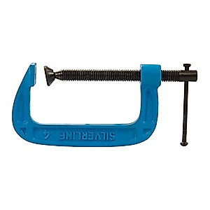 Silverline 926904 Light Duty G Clamp, Blue 3005C