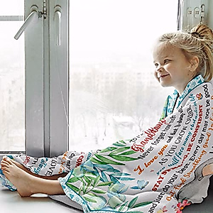 Xutapy Granddaughter Gifts from Grandma/Grandpa, Birthday Graduation Gifts for Granddaughter Blanket 40’’x50’’, to My Granddaughter Gift, Best Granddaughter Ever Gifts, Baptism Gifts for Granddaughter