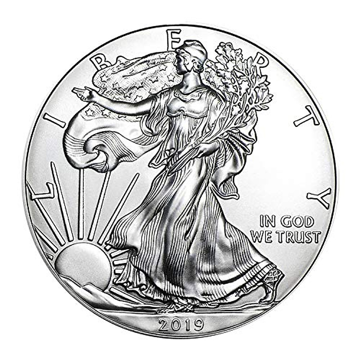 2019 American Silver Eagle First Strike $1 MS-70 PCGS