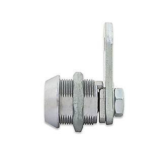FJM Security 8418B-KD European High Security Cam Lock with 5/8” Cylinder and Chrome Finish, Keyed Different