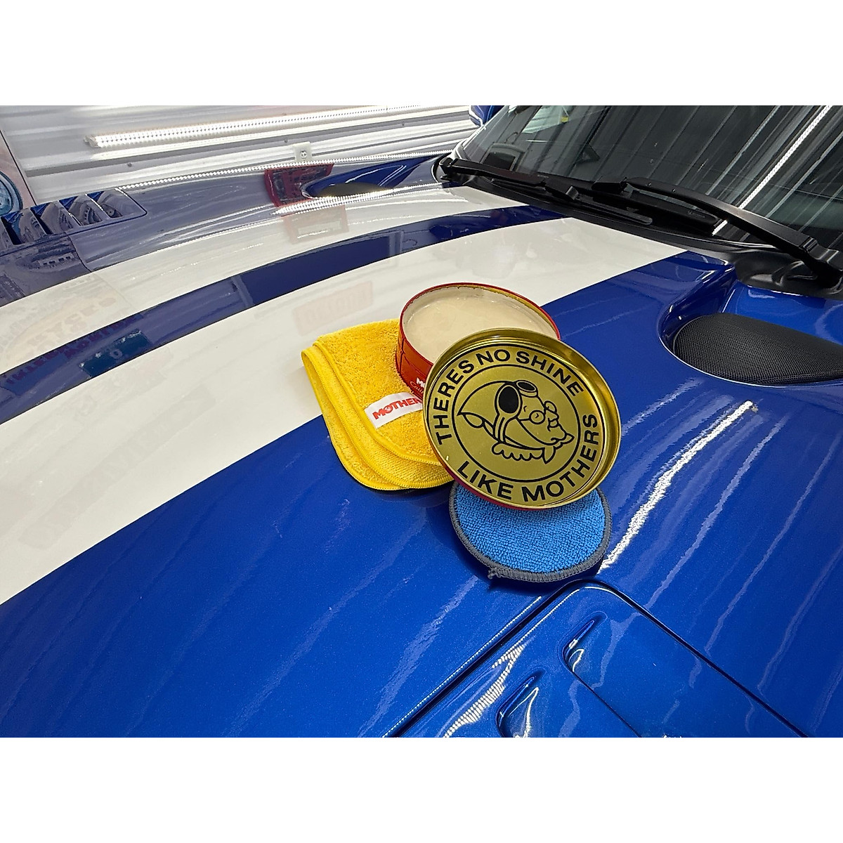 Mothers 05550 California Gold Pure Brazilian Carnauba Wax Paste (Ultimate Wax System, Step 3) - 12 oz.