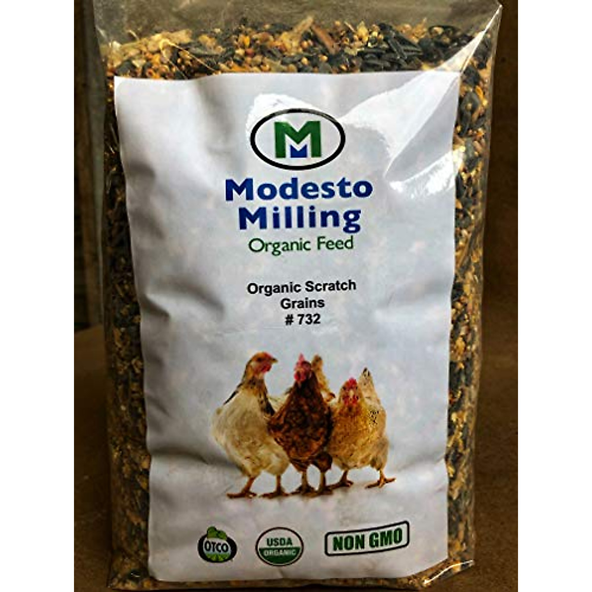 Modesto Milling Organic, Non GMO Scratch, 10 lbs; Item# 732
