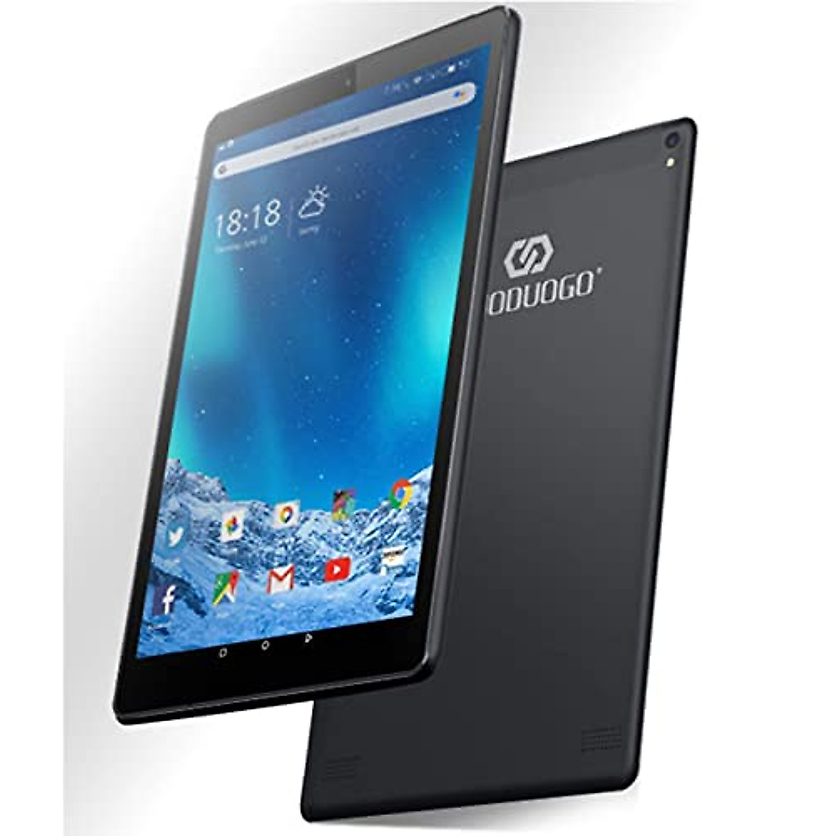 DUODUOGO Andorid Tablet 10 inch, Tablets with SIM Soft Card 4GB RAM 128GB ROM Storage,13MP Double Camera,8000mAh,FM, GPS WiFi Tablet