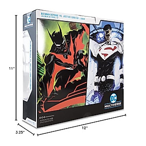 McFarlane Toys - DC Multiverse Batman Beyond vs. Justice Lord Superman 7in Action Figure 2pk