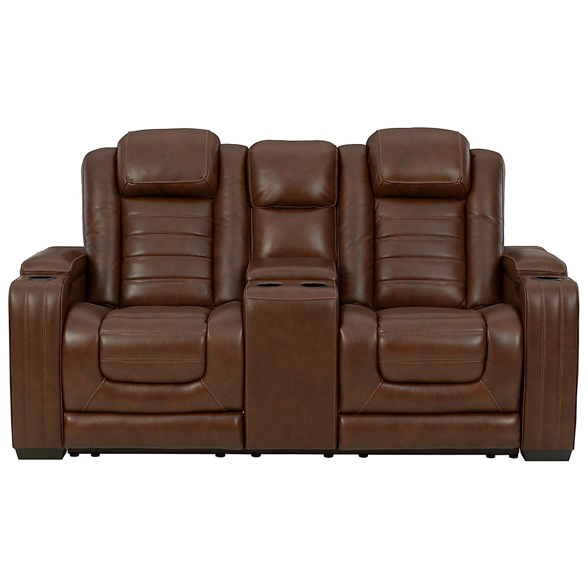 Signature Design by Ashley Backtrack Love Seats, Brown