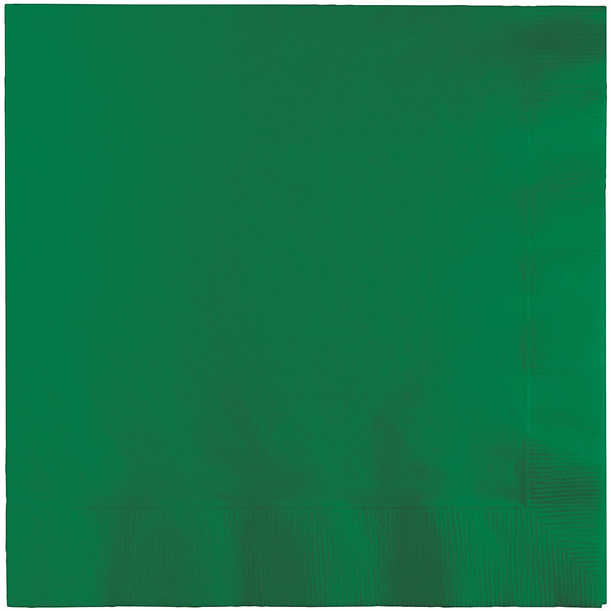 Creative Converting Beverage Napkin, One size, Emerald Green
