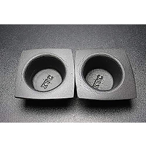 2 PCS Speaker Baffle Acoustic Foam 4'' Round Shallow CAR Audio BASS VXT42