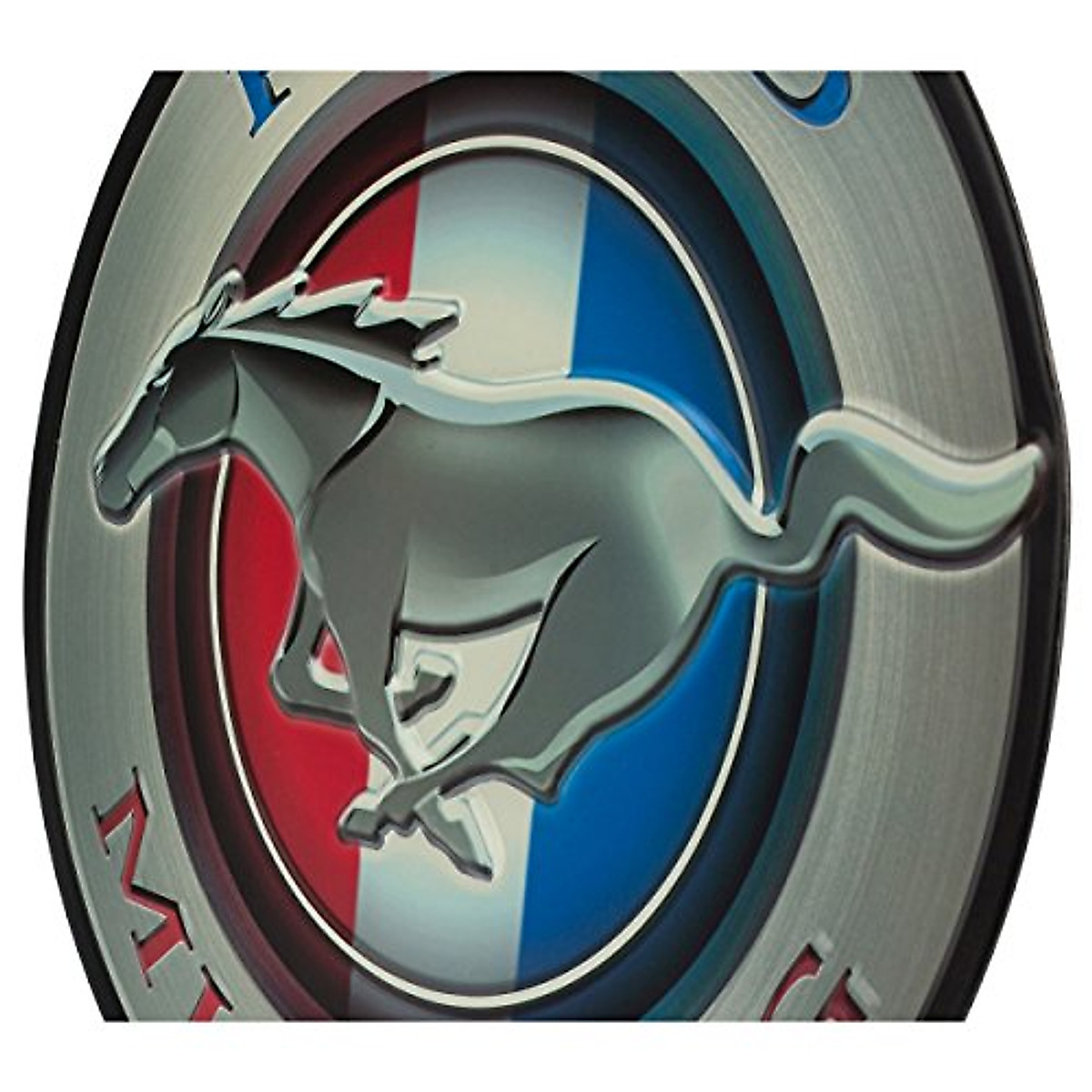 Ford Mustang Vintage Metal Sign – Perfect for Garage & Man Cave