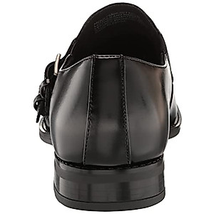 Stacy Adams Men's Kilgore Double Monk Strap Loafer, Black, 14