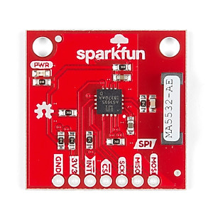 SparkFun Lightning Detector - AS3935 Add Lightning detection to your weather station Programmable detection level Distance to storm estimator Indoor-Outdoor setting SPI Interface 3.3V logic Small size