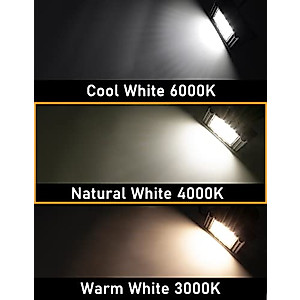 Raycharm 5" RV & Boat Exterior LED Work Light Fixture, 40° Down Angle Flood Beam, 4000K Natural-White Super Bright, 12V/24V DC, High Lumen Output Low Current Draw, Waterproof White Finish, 1-Pack