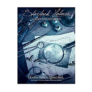 Sherlock Holmes Consulting Detective - Carlton House & Queen's Park Board Game - Captivating Mystery Game for Kids & Adults, Ages 14+, 1-8 Players, 90 Min Playtime, Made by Space Cowboys