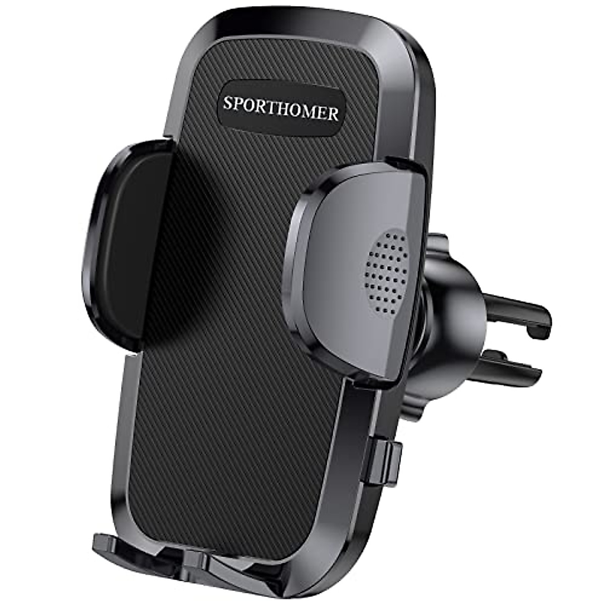 Car Cell Phone Holder Mount, Car Vent Phone Mount [Upgrade Doesn't Slip & Drop] Air Vent Phone Holder for Car Hands Free Easy Clamp Cradle in Vehicle Fit for Smartphone-Phone Holder for Car Dashboard