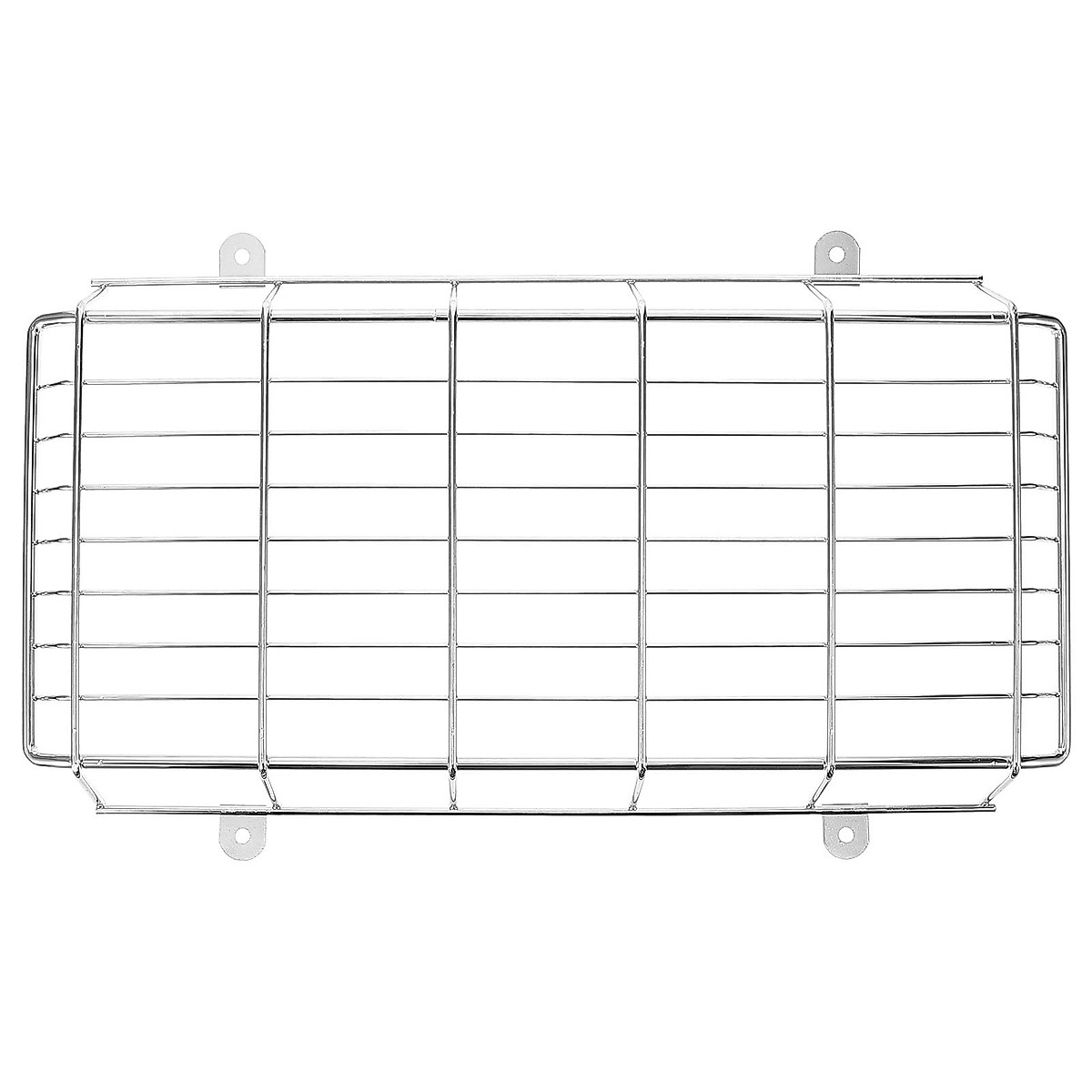 Gadpiparty Guard for Emergency Light Exit Sign Protective Guard Protective Guard for Emergency Light Stainless Steel Emergency Light Wire Guard