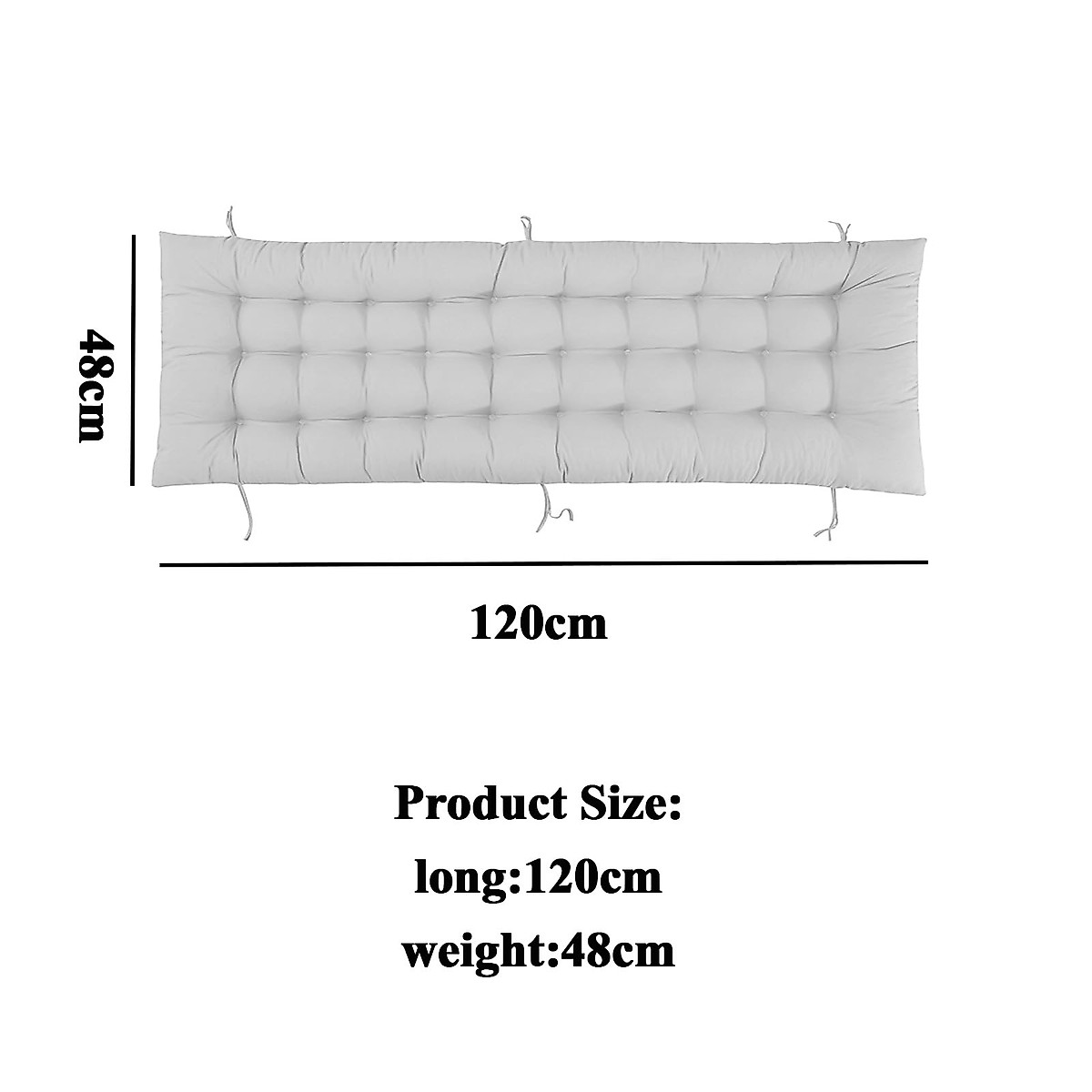 RUYICZB High Back Garden Patio Chair Cushion, Spring Summer Seasonal All Weather Replacement Adirondack Seat Pad for Indoor Outdoor Sunscreen Waterproof and Fade-Resistant Furniture Pads,Purple