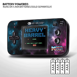 My Arcade Gamer V - Handheld Gaming System - 220 Retro Style Games Plus 8 Data East Classics