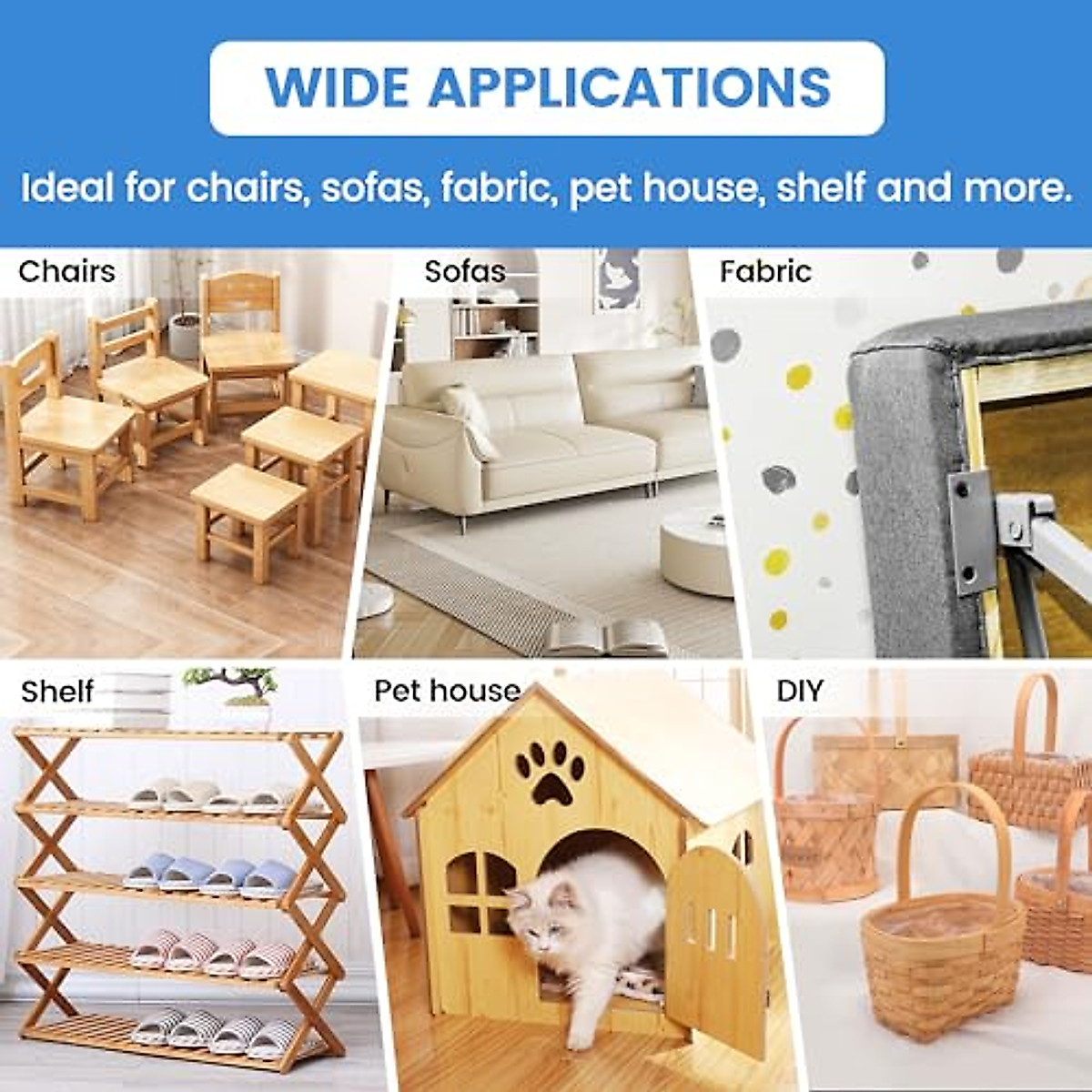 meite MT5016S Upholstery Stapler 20 Gauge 1/2-Inch Crown 1/4-Inch to 5/8-Inch Length Pneumatic Fine Wire Stapler with Safety