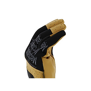 Mechanix Wear: Material4X FastFit Work Gloves (Medium, Brown/Black)