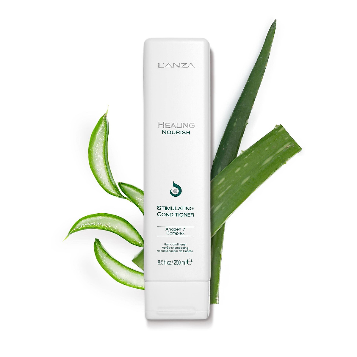 L'ANZA Healing Nourish Stimulating Conditioner, Encourages Healthy Hair Growth While Eliminating Dead Skin Cells, Sebum, Residue & DHT, for a Healthy and Fresh Hair and Scalp (8.5 Fl Oz)