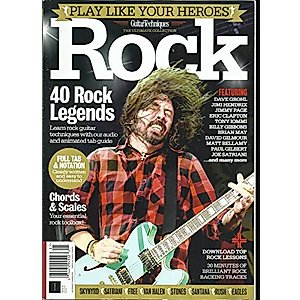GUITAR TECHNIQUES THE ULTIMATE COLECTION ROCK MAGAZINE ISSUE, 2019 5th EDITION
