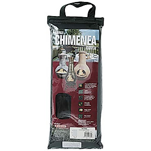 Bosmere Weatherproof Large Chiminea Cover 30" Diameter x 50" High, Green