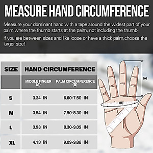 Tanluhu Cycling Gloves Mountain Bike Gloves Biking Gloves for Men Women Outdoor Full Finger Touch Screen Anti-Slip Shock-Absorbing MTB Gloves Road Bicycle Gloves(Black)