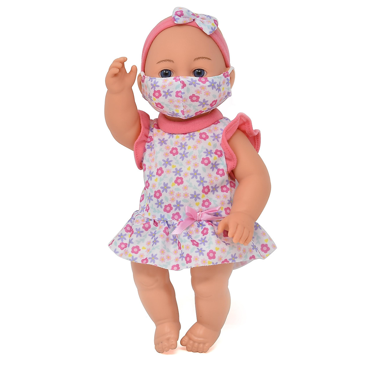 Dolls To Play Interactive Baby Doll Doctor Kit Pretend Play Medical Set Toy for Kids with 12 Inch Baby Doll, Talking Stethoscope, Dr. Checkup Complete Role Play Accessories Medical Playset for Kids