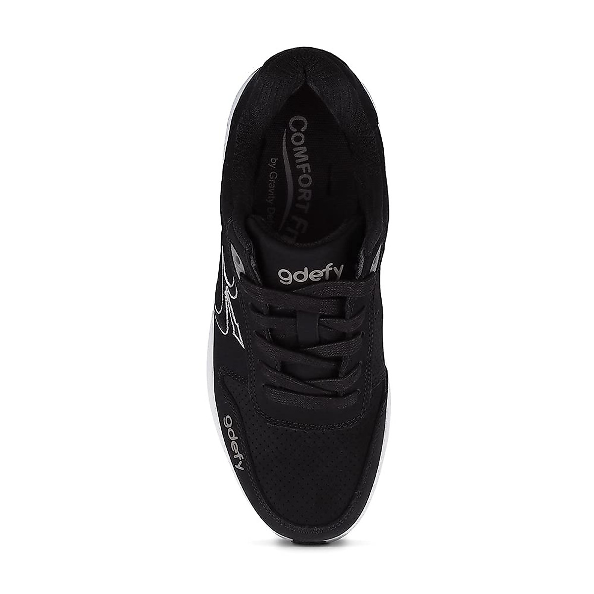 Gravity Defyer Women's G-Defy Orion Athletic Shoes 11 M US - Pain Relief Casual Shoes for Heel Spurs, Knee Pain, Back Pain, Plantar Fasciitis Shoes Black